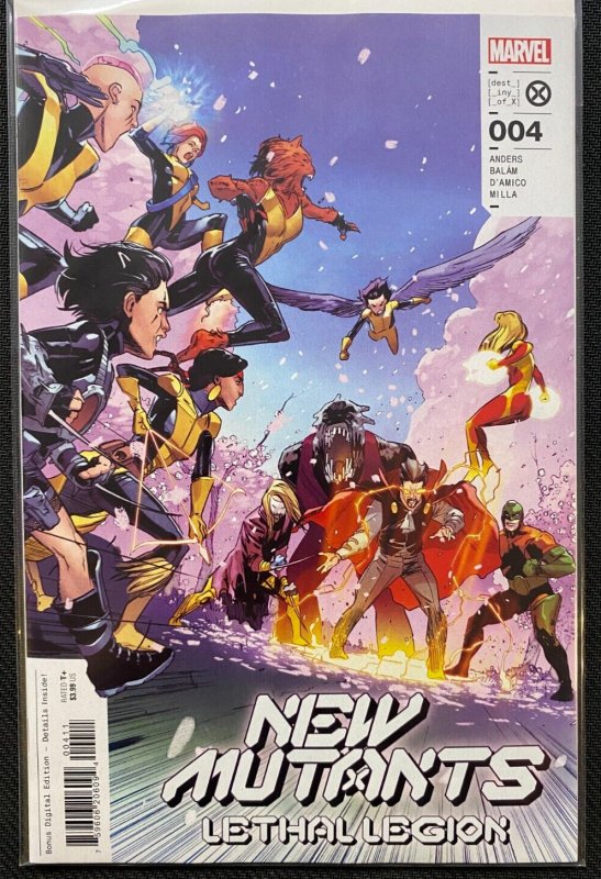New Mutants Lethal Legion #4 (of 5) Comic Book 2023 - Marvel | Comic ...