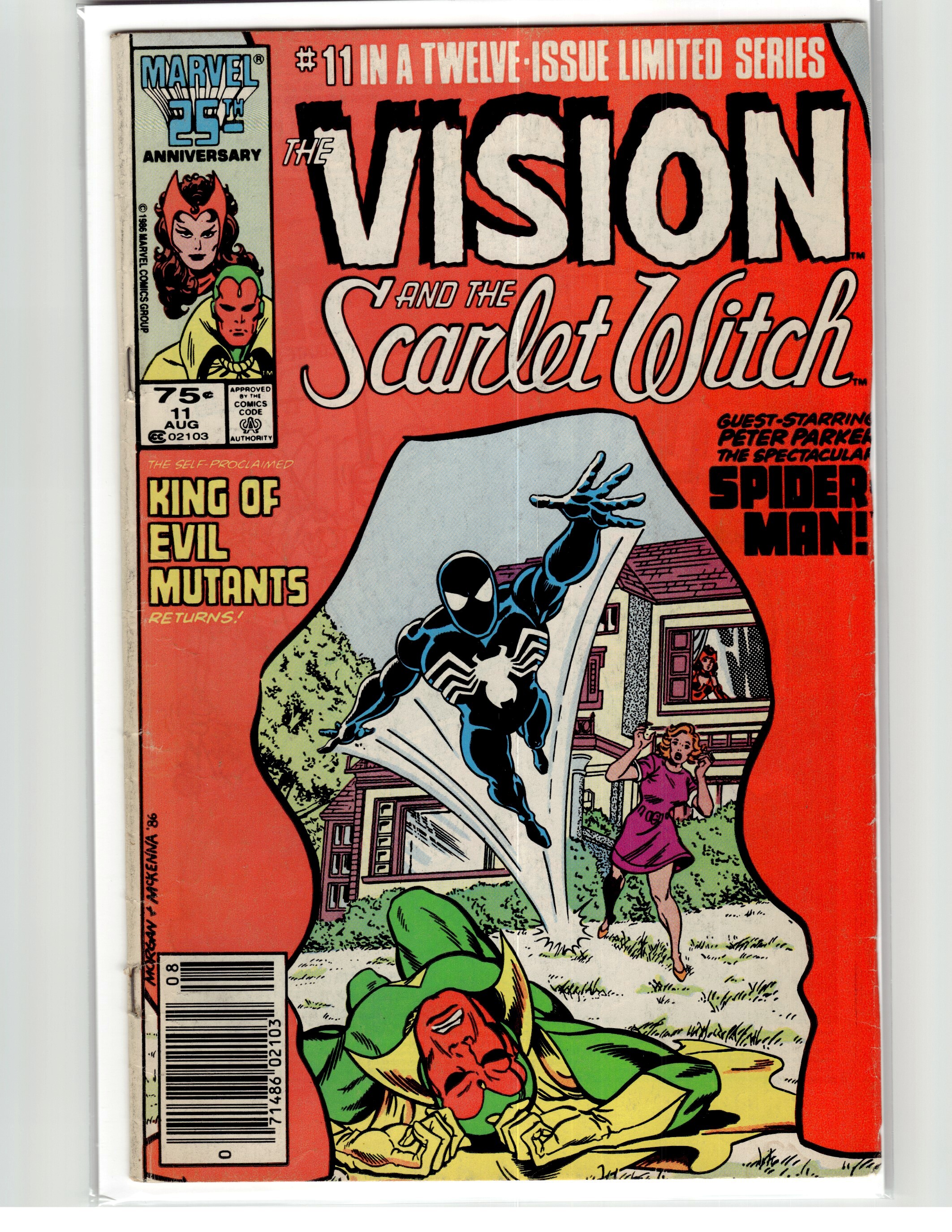The Vision and the Scarlet Witch #11 (1986) The Vision | Comic Books ...