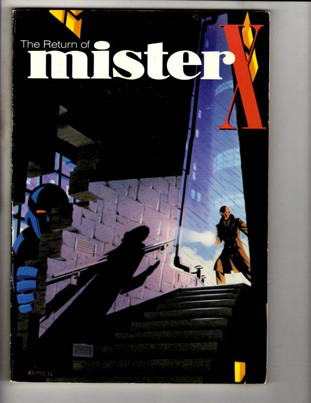 The Return Of Mister X Vortex Comics TPB Graphic Novel Comic Book ...