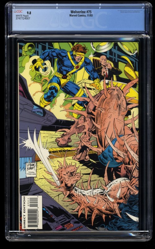 Wolverine #75 CGC NM/M 9.8 White Pages | Comic Books - Copper Age ...