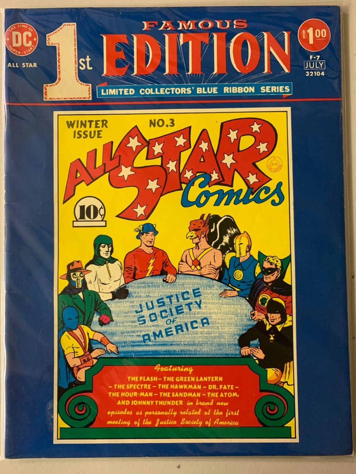 Famous First Edition All Star Comics #7 Treasury bagged + boarded 4.0 ...