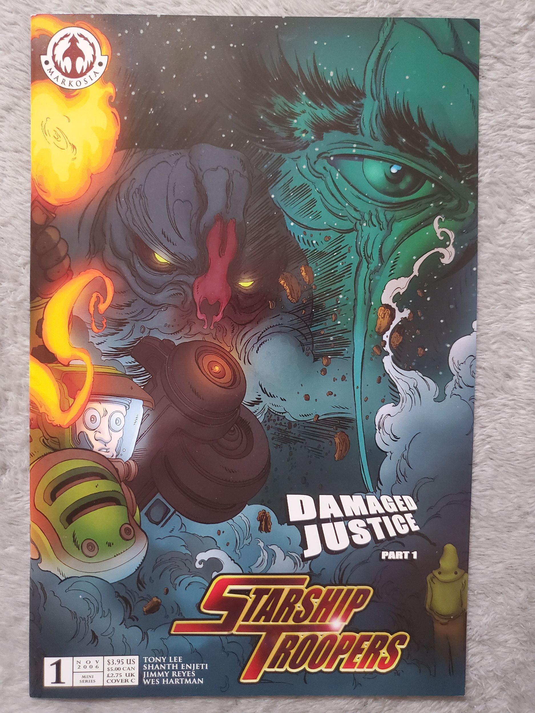 Starship Troopers Damaged Justice #1 (2006) NM Variant Issue | Comic ...