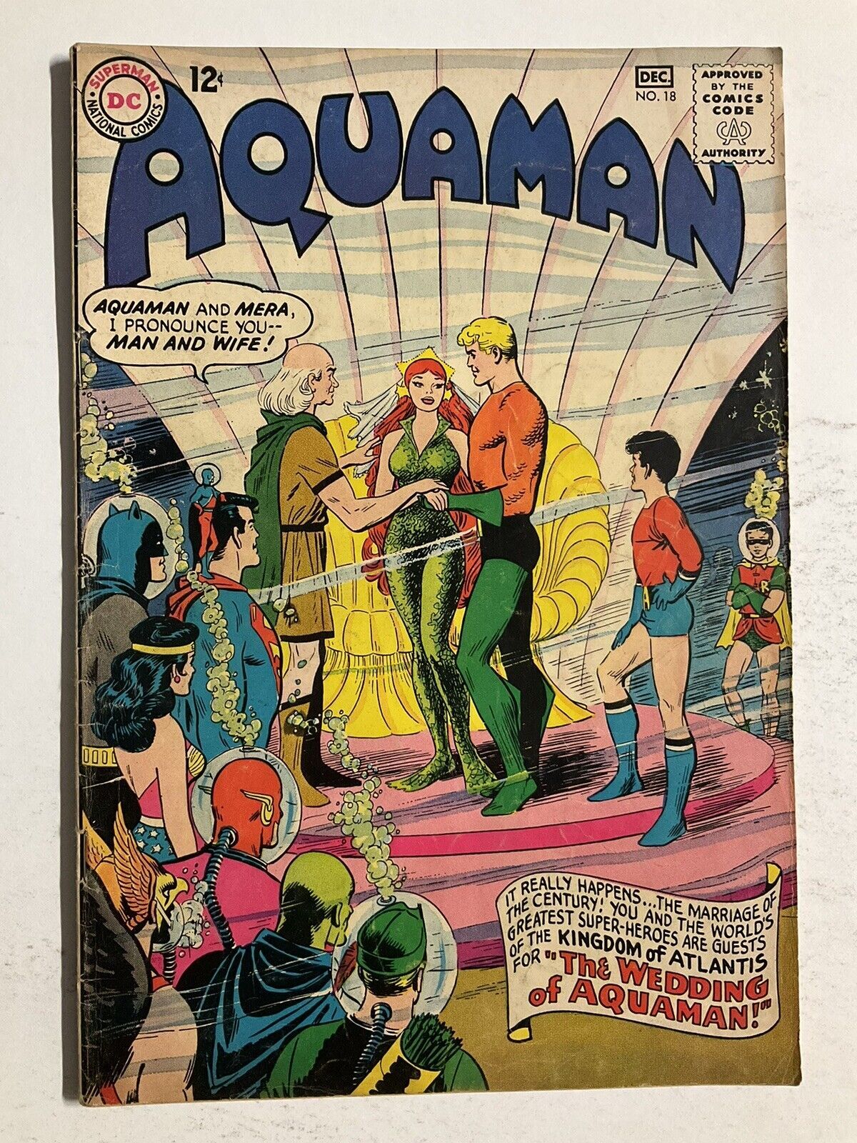 Aquaman 18 FN Fine 6.0 DC Comics | Comic Books - Silver Age, DC Comics ...