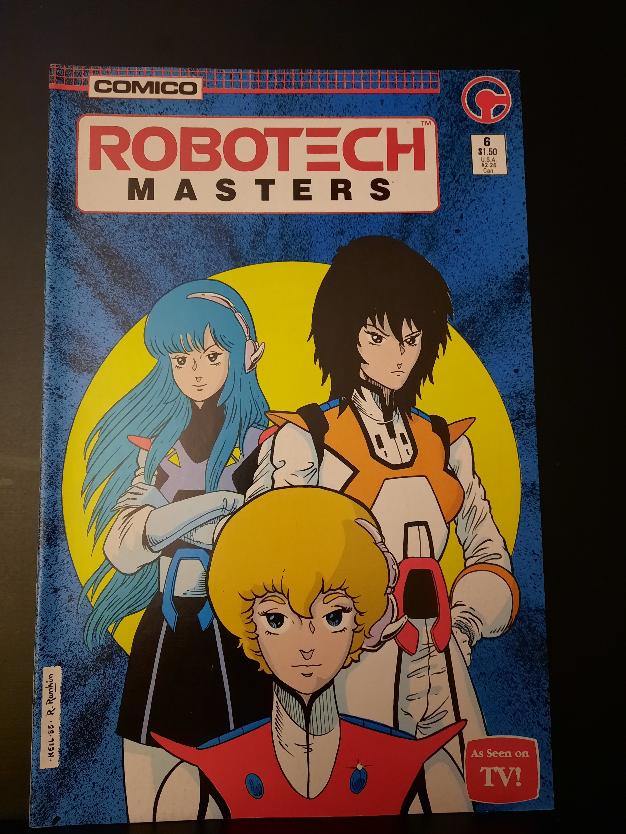 Robotech Masters #6 (1986) | Comic Books - Copper Age, Comico, Horror & Sci-Fi / HipComic