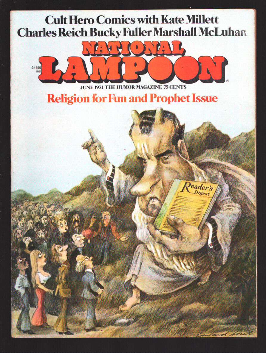 National Lampoon #15 6/1971-Arnold Roth-Joe Orlando-Gahan Wilson-Wayne ...