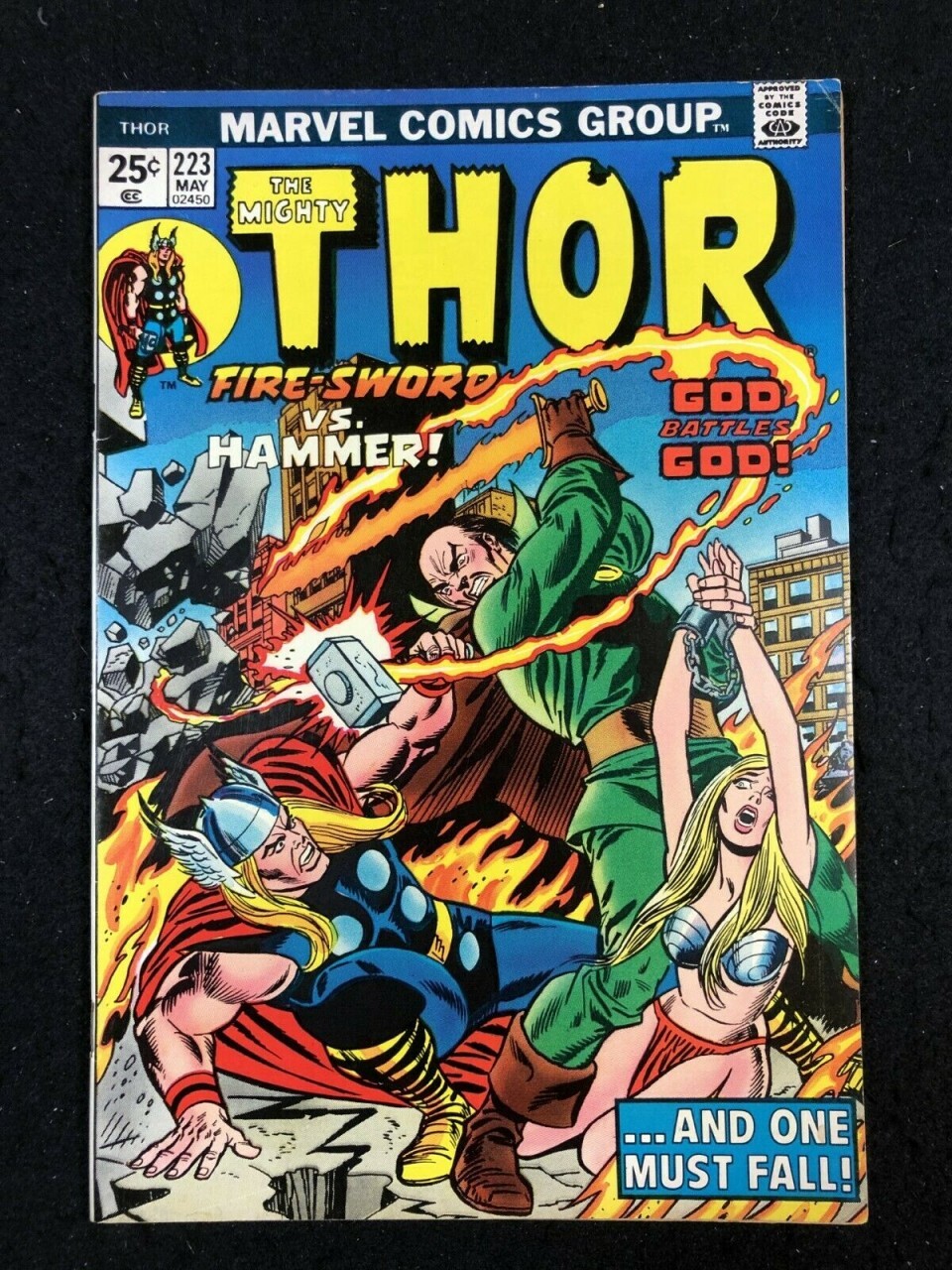 Thor (1966) #223 FN/VF (7.0) With Hercules & Pluto War God | Comic ...