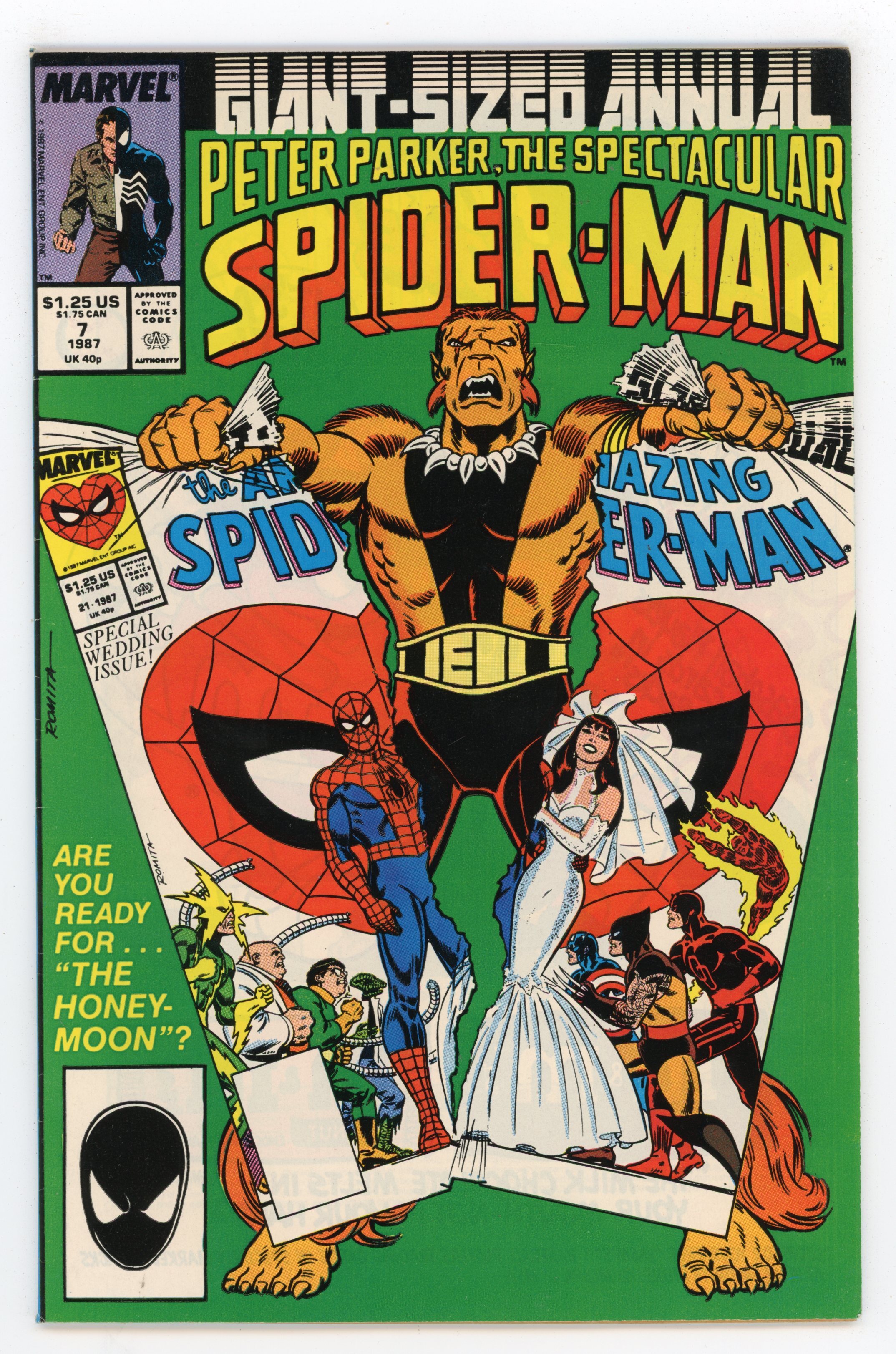 Spectacular Spider-Man Annual #7 (1976 v1) Puma VF+ | Comic Books ...