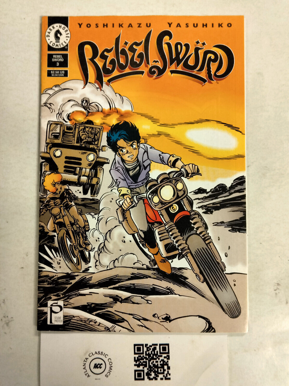 Rebel Sword #3 NM Dark Horse Comic Book Yoshikazu Yasuhiko 26 HH2 ...