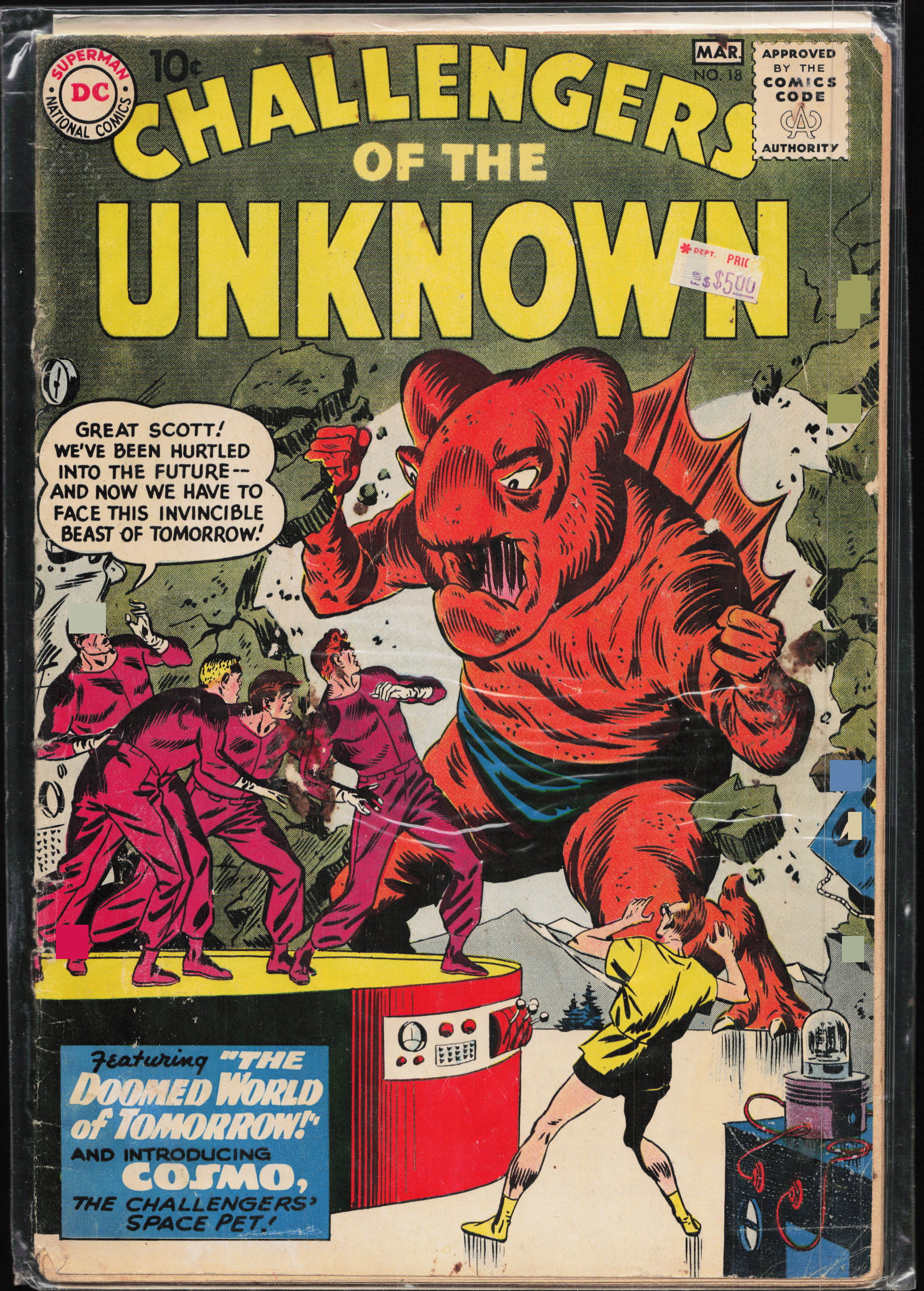 Challengers of the Unknown #18 (1961) Challengers of the Unknown ...