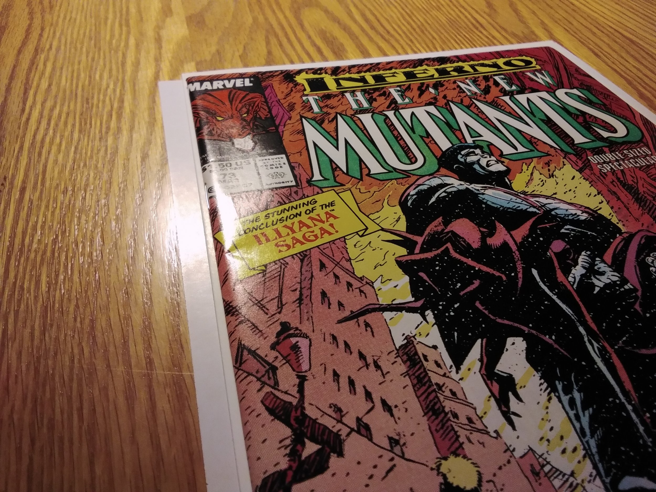 The New Mutants #73 Newsstand Edition (1989) | Comic Books - Copper Age ...