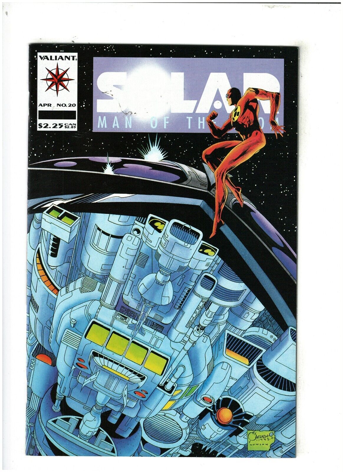 Solar, Man of the Atom #20 NM- 9.2 Valiant Comics 1993 Joe Quesada ...