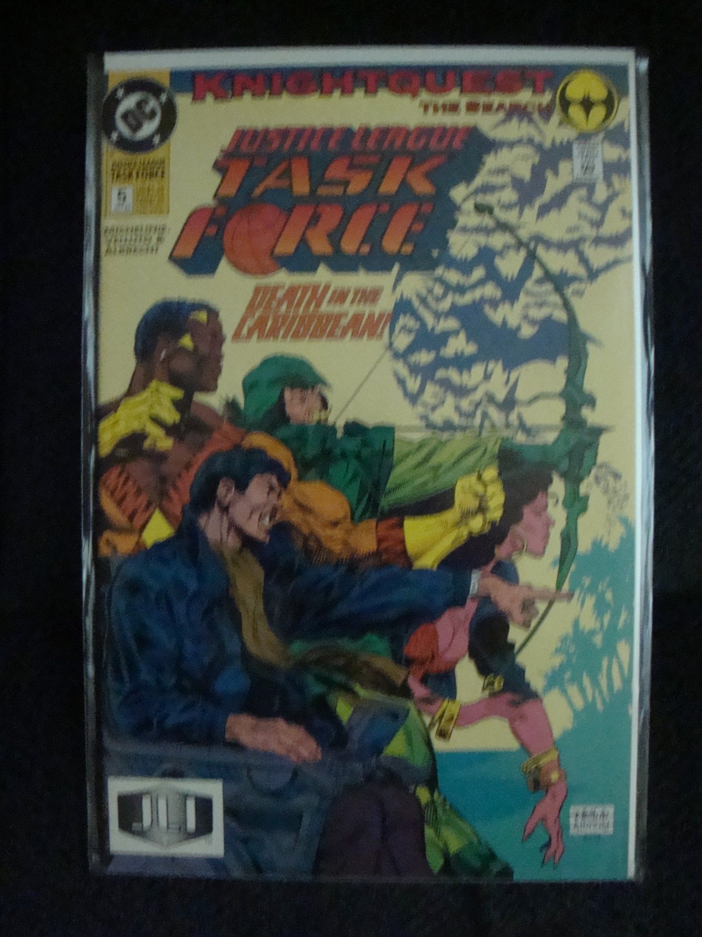 Justice League Task Force Knightquest: [Part 1] Dennis O'Neil Story ...