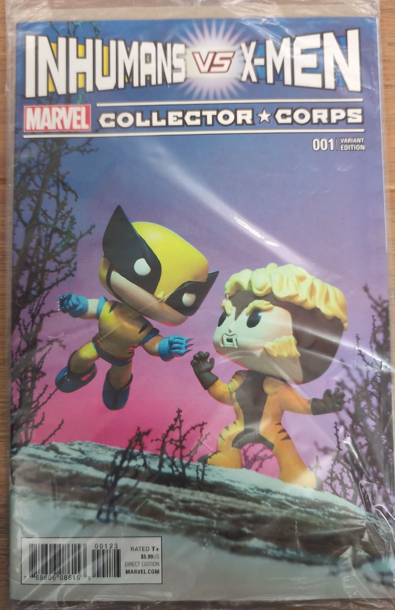 Inhumans Vs. X-Men Marvel Collectors Corp Cover (2017) | Comic Books ...