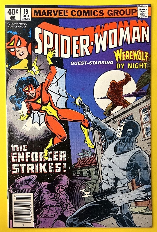 Spider-Woman 19 WEREWOLF BY NIGHT (1979) B2 | Comic Books - Bronze Age ...