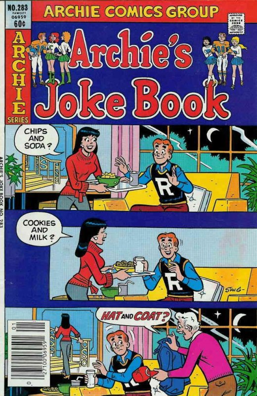 Archie's Jokebook Magazine #283 GD ; Archie | low grade comic January ...