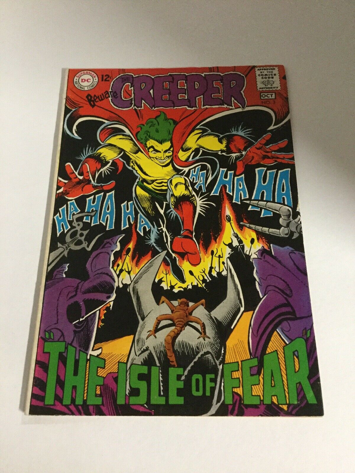 Beware The Creeper 3 Fn+ Fine+ 6.5 DC Comics Silver Age | Comic Books ...