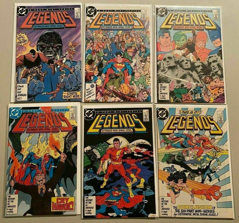 Legends set #1-6 8.0 VF (1986 DC) | Comic Books - Copper Age, DC Comics ...