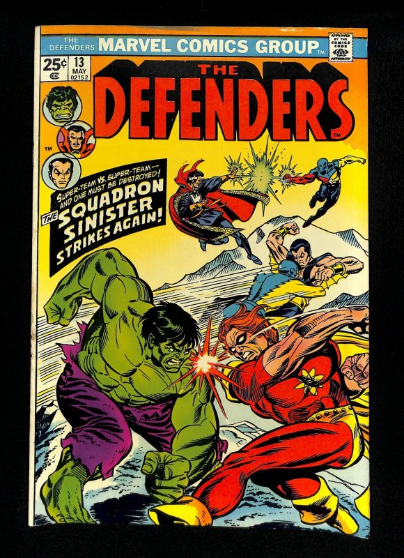 Defenders #13 | Comic Books - Bronze Age, Marvel, Superhero / HipComic
