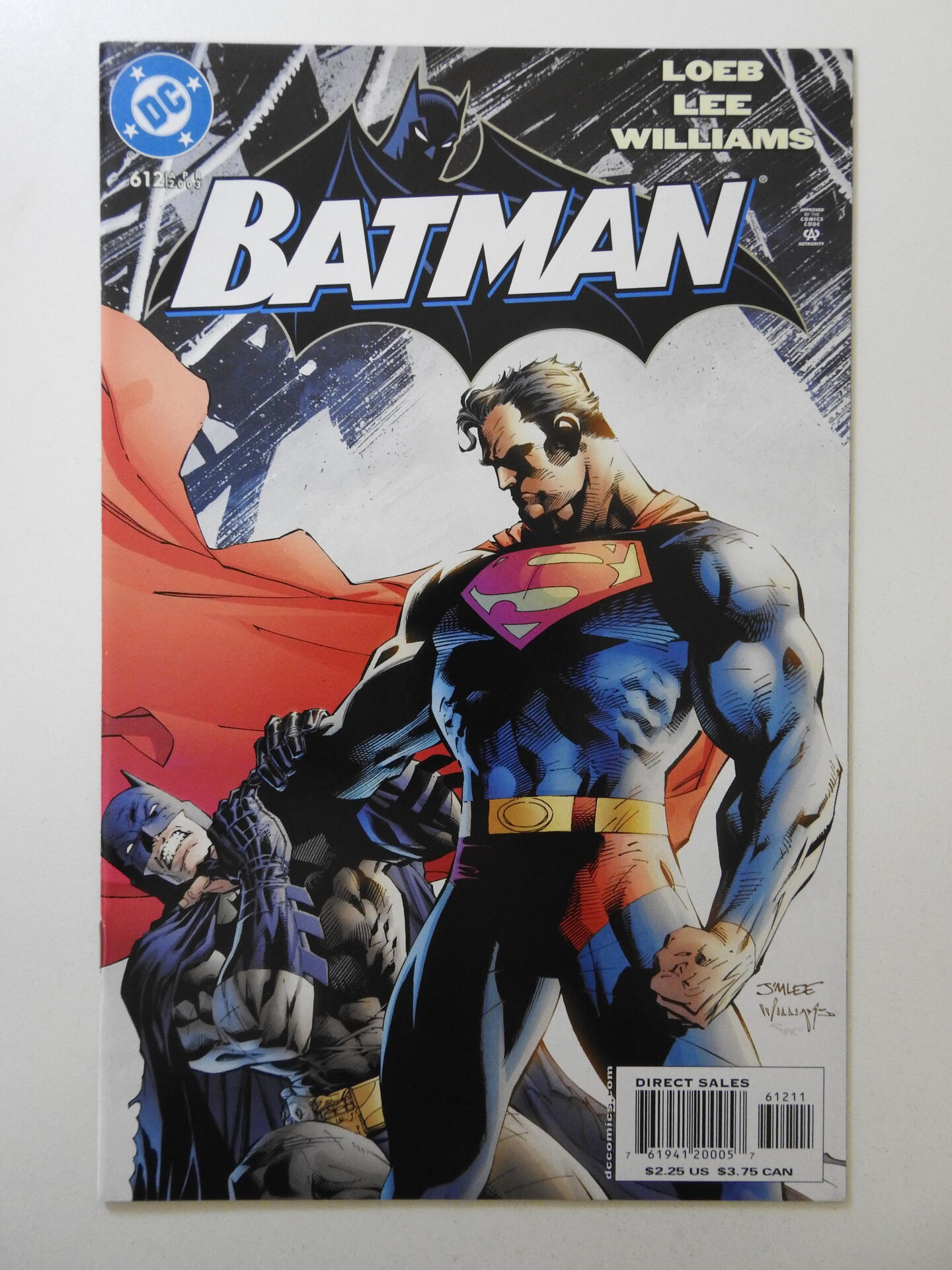 Batman #612 Batman vs Superman Jim Lee Art! Gorgeous NM-/NM Condition ...