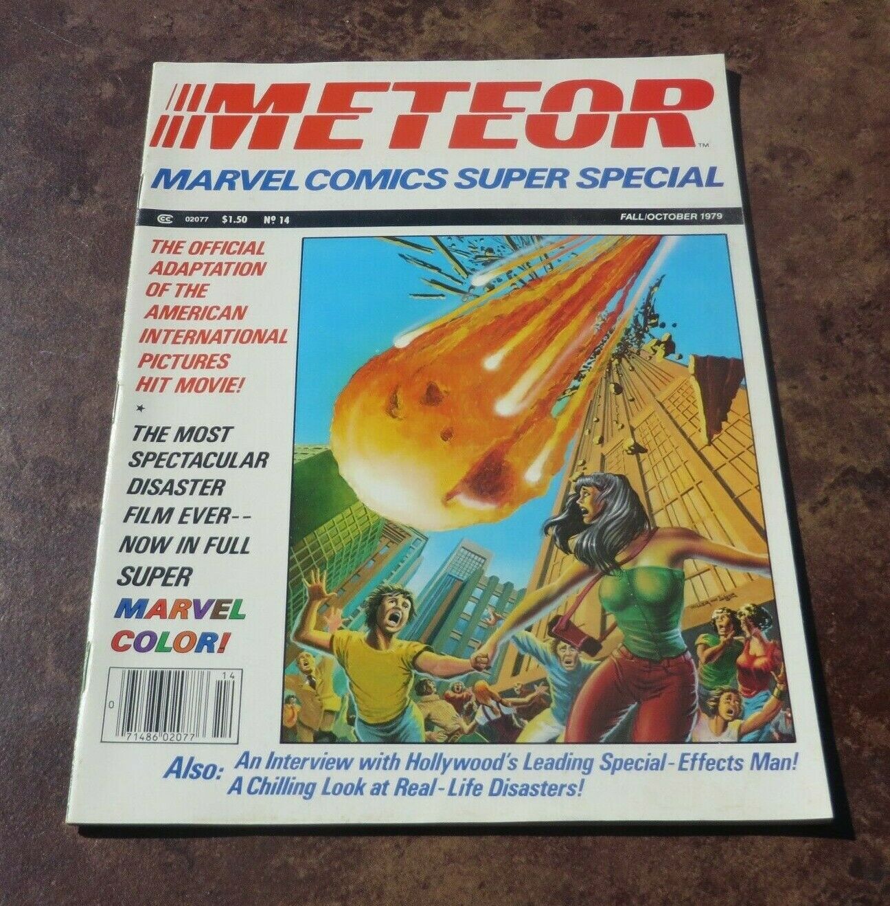 Meteor Marvel Comics Super Special #14 VG/FN 1979 Magazine Real Life Disasters | Comic Books ...