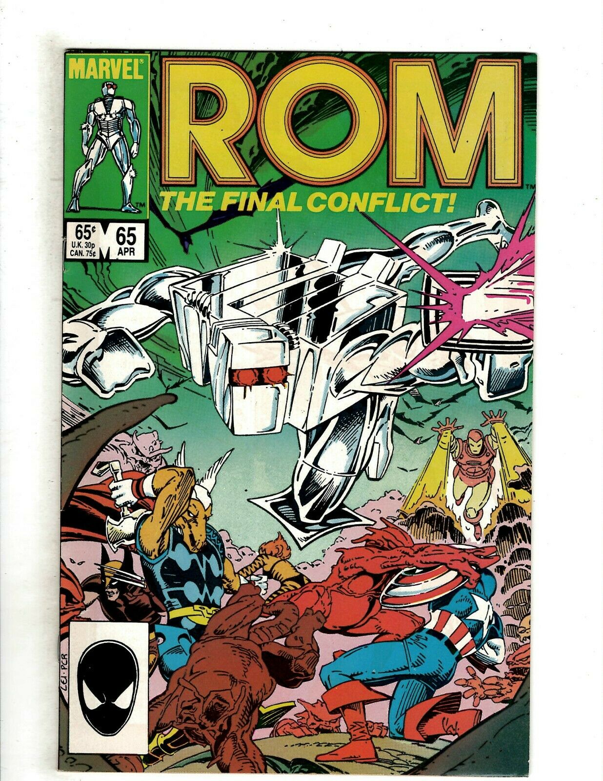 10 ROM Spaceknight Marvel Comics # 61 62 63 64 65 66 67 Annual 1 2 3 ...
