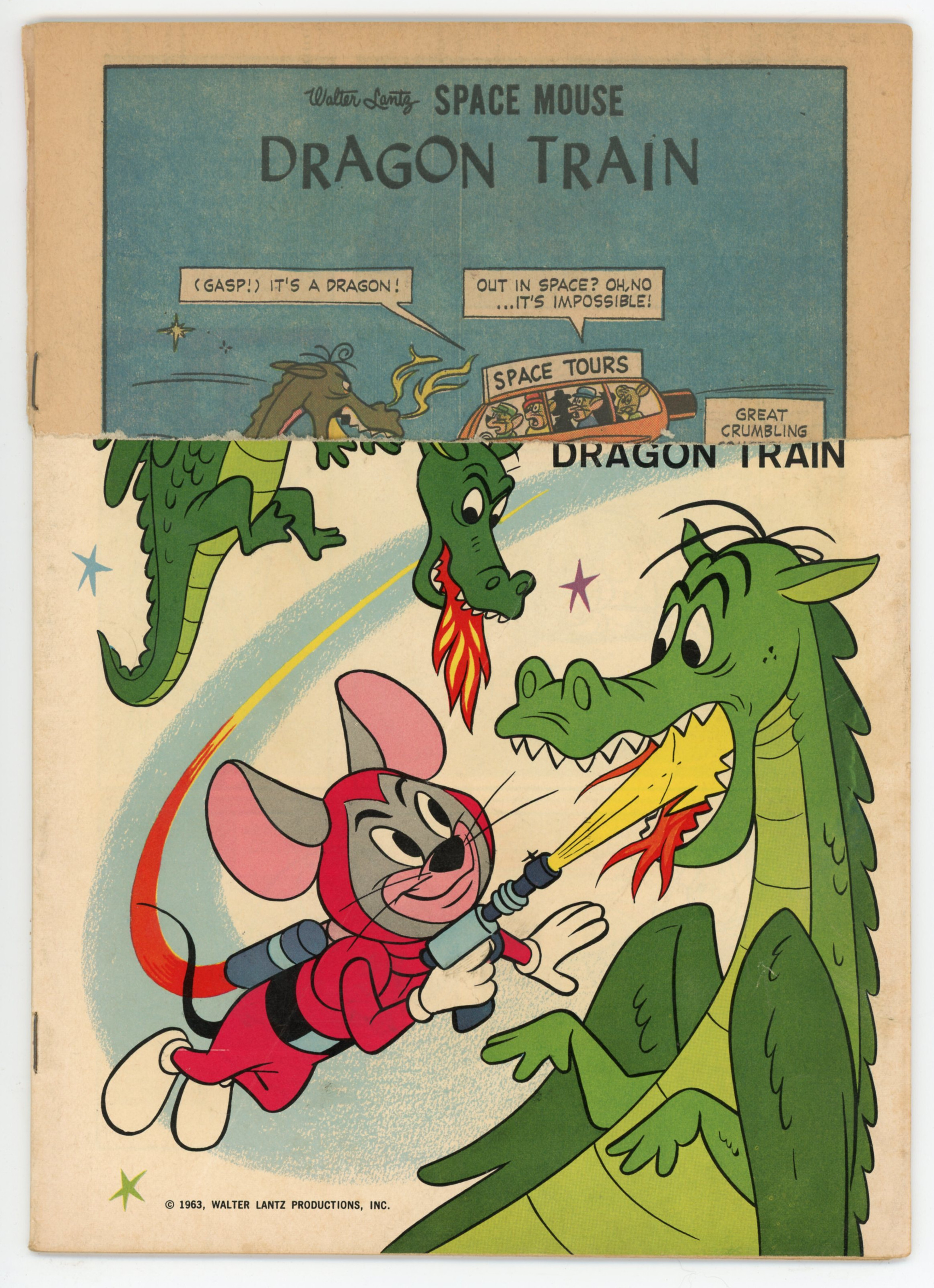 Walter Lantz Space Mouse #3 FR 0.5 Silver Age Gold Key 1963 | Comic ...