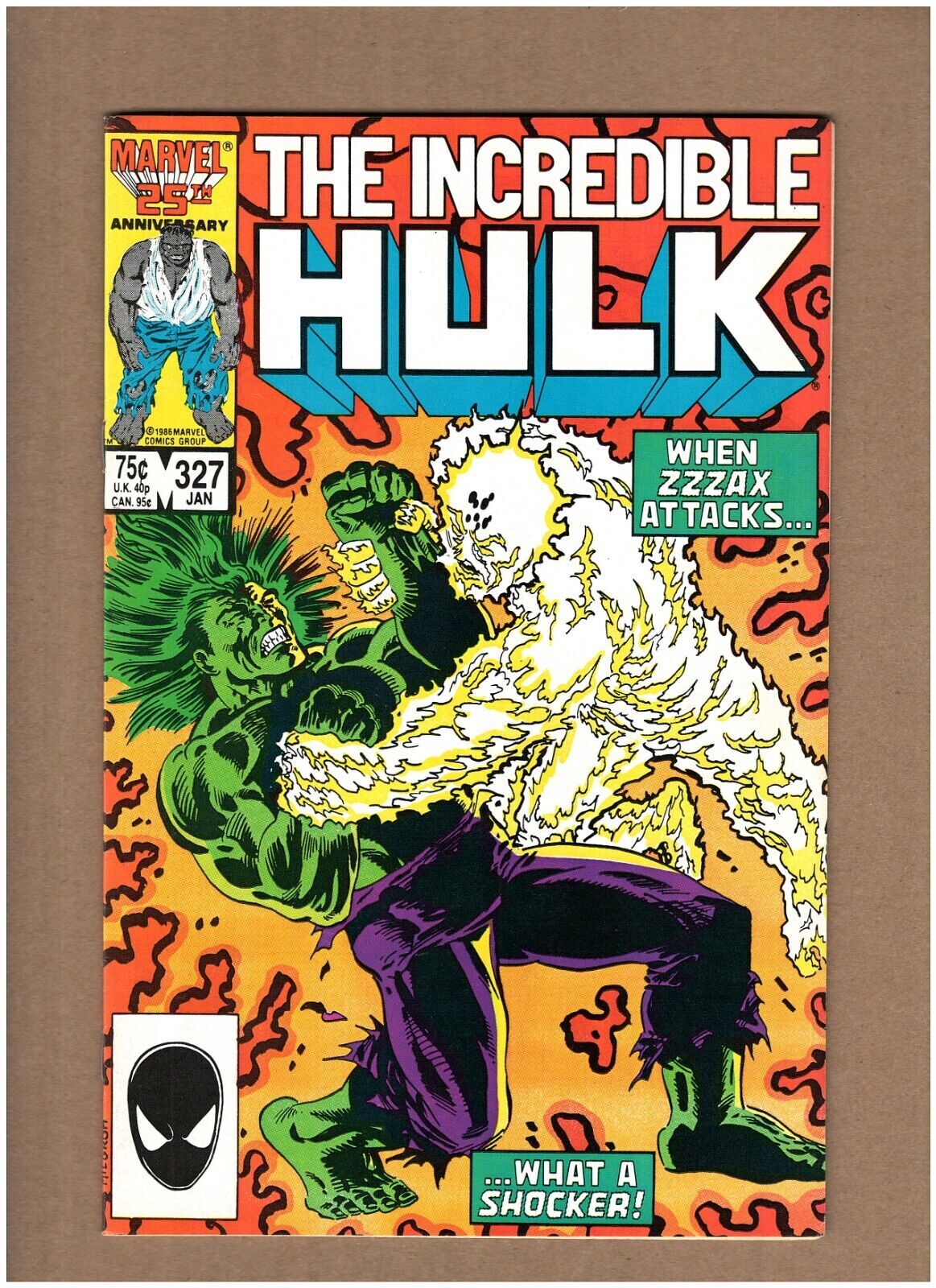 Incredible Hulk #327 Marvel Comics 1987 Doc Samson VF+ 8.5 | Comic ...
