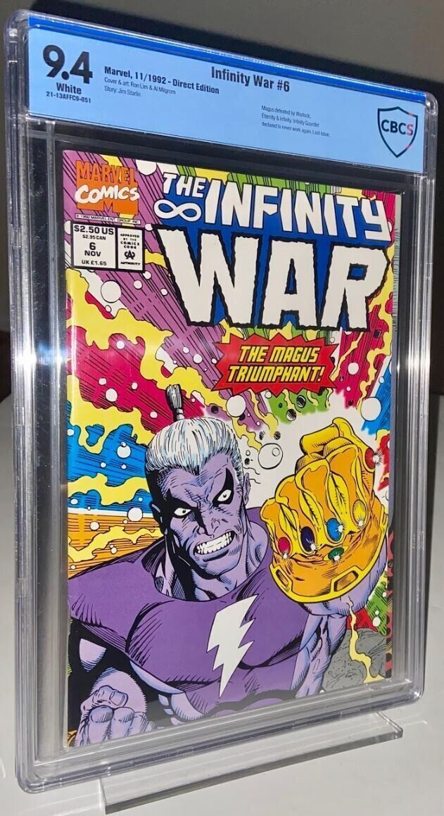Infinity War #6 - Key Comic & appearance of Goddess! CBCS 9.4 - Brand ...