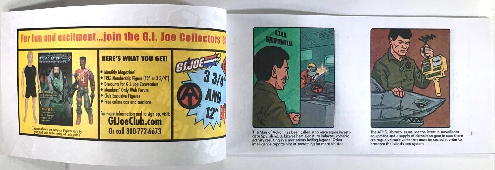 GI JOE ADVENTURE TEAM Mini Comic — Escape from Spy Island 2010 Fun Pubs ...