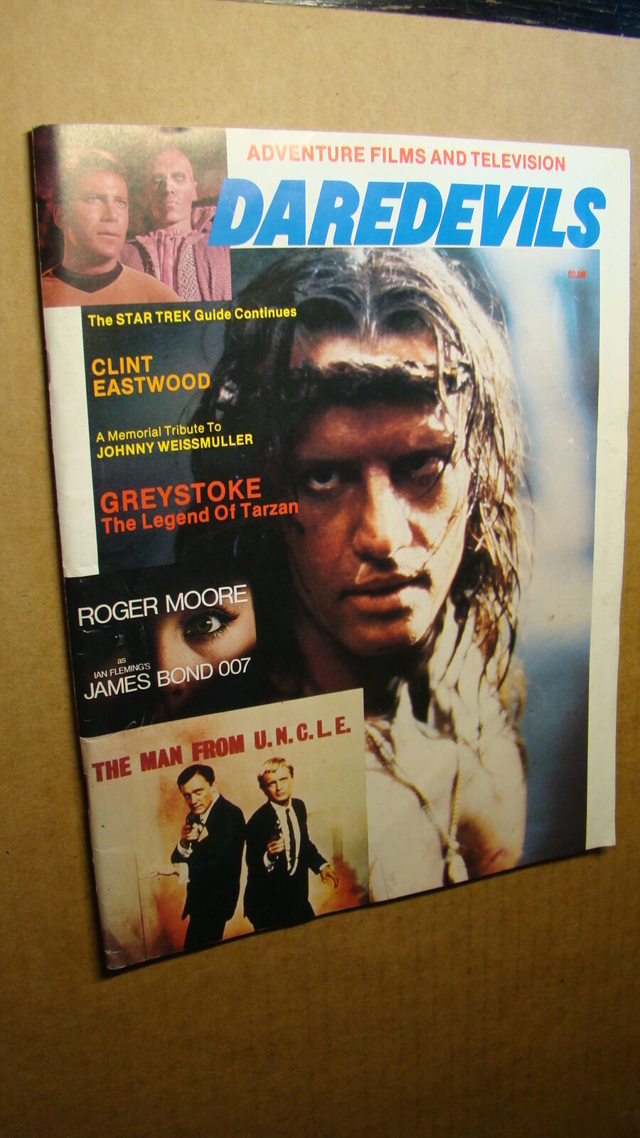 Daredevils 6 James Bond Greystoke Tarzan Famous Monsters MAN From Uncle ...