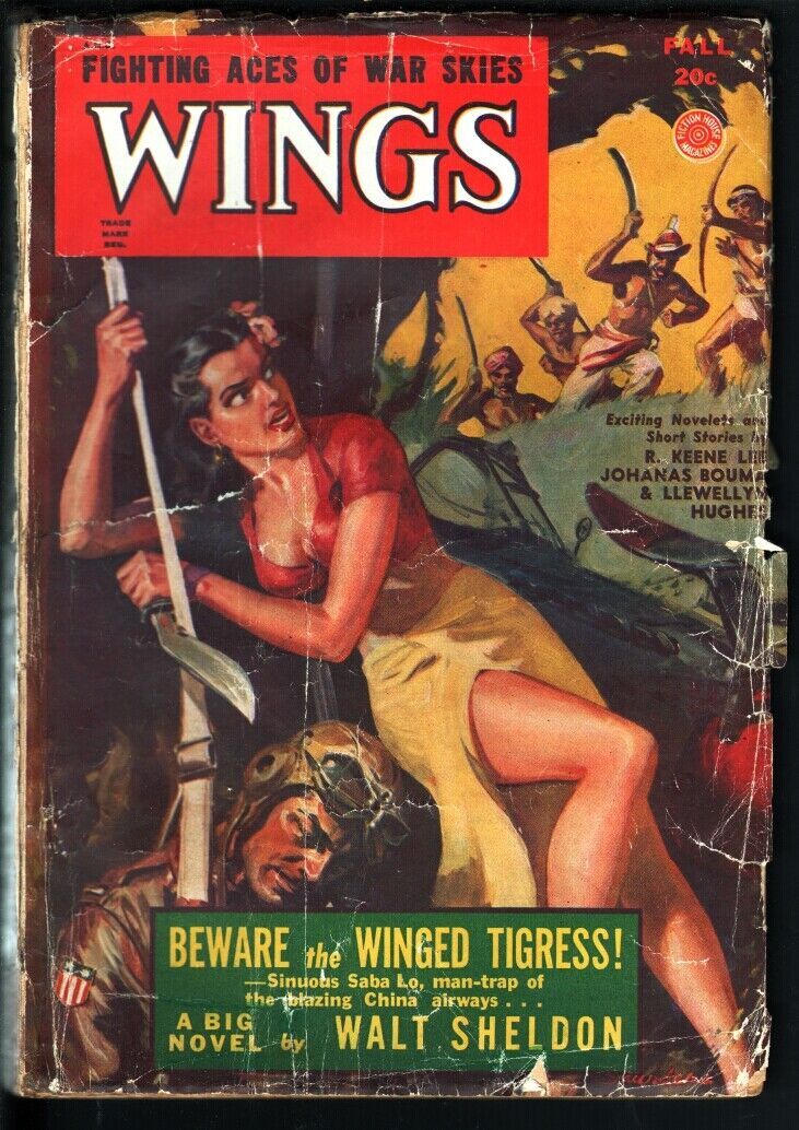 Wings-- 1948--Pulp Magazine--Fiction House--G | Comic Books - Modern Age / HipComic