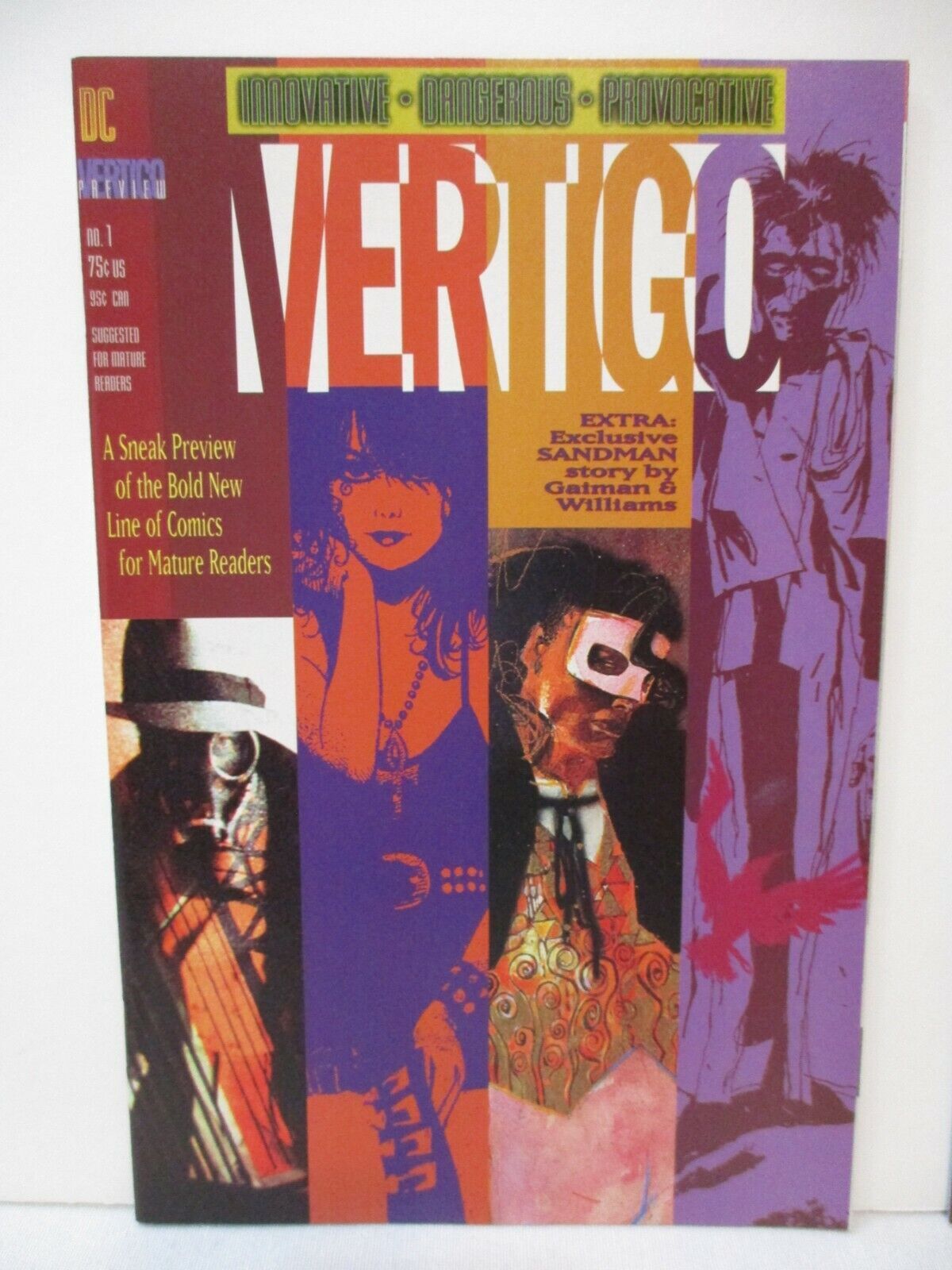 Vertigo Preview 1992 / Vertigo Jam 1993 / Vertigo Rave 1994 | Comic Books - Modern Age, Vertigo ...