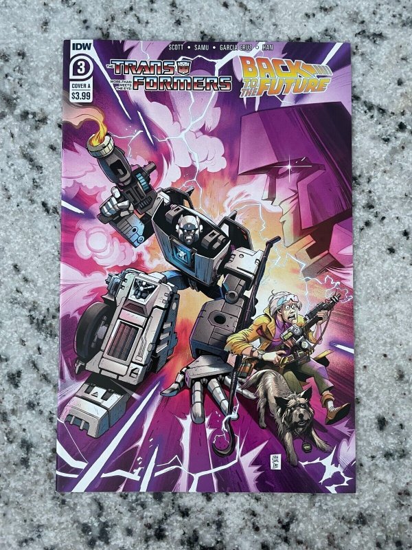 Transformers Back To The Future # 3 NM IDW Comic Book Cover A Megatron ...