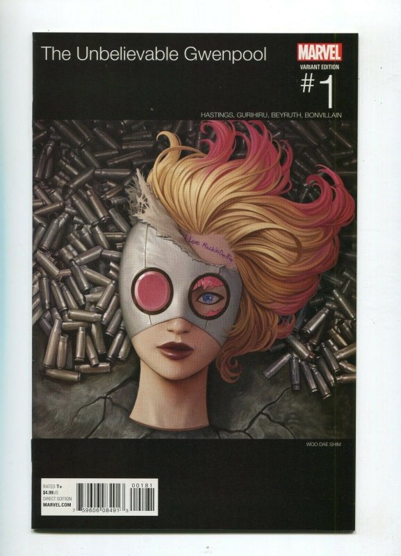 Unbelievable Gwen-Pool 1 Hip Hop Variant NM | Comic Books - Modern Age ...