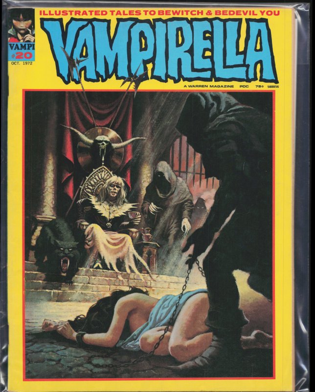 Vampirella #20 (1972) Vampirella | Comic Books - Bronze Age, Warren ...