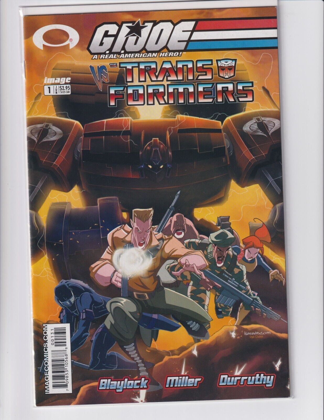 G.I. Joe vs. the Transformers (2003 series) #1 Cover C Image Comic Book ...