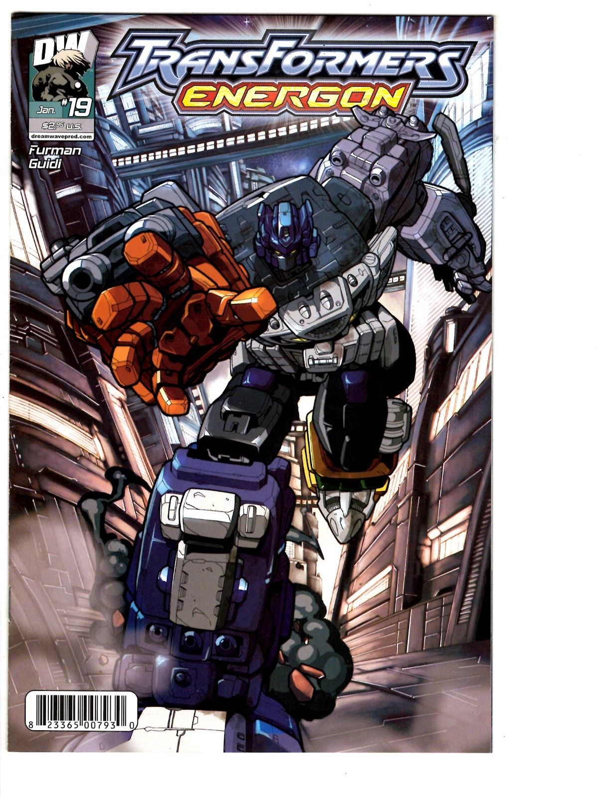 4 Transformers Energon Dreamwave Comic Books # 19 20 22 23 Optimus ...