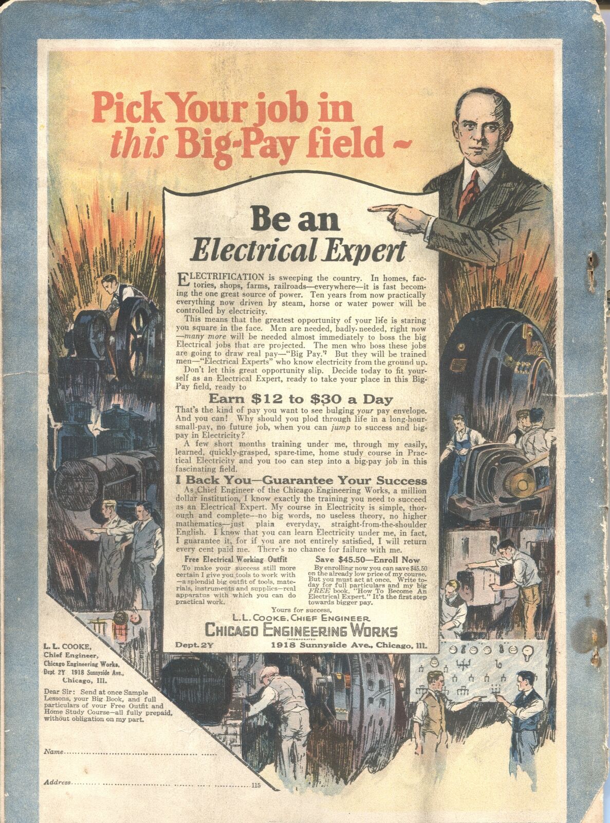 Science and Invention--Dec 1921-Gernsback Sci-Fi Pulp Thrills and ...