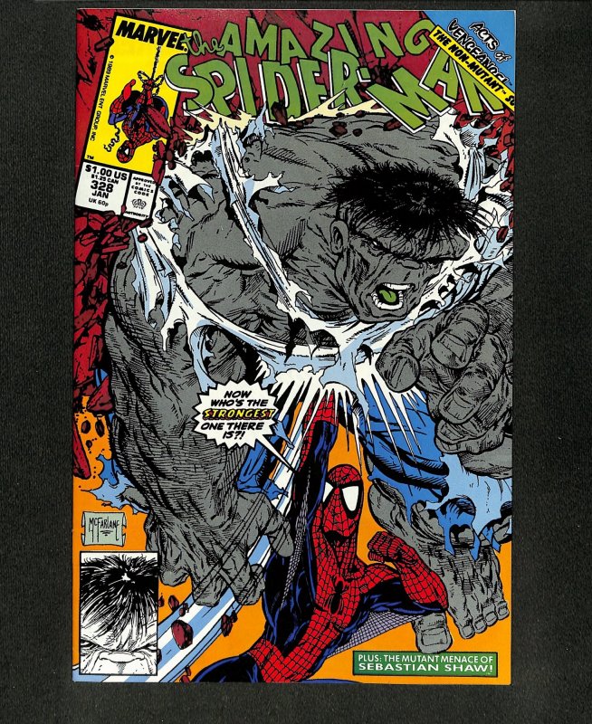 Amazing Spider-Man #328 vs Hulk! Todd McFarlane Art! | Full Runs & Sets ...