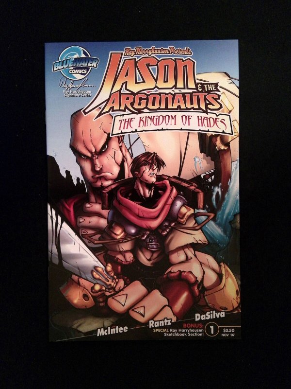 Jason and the Argonauts Kingdom of Hades #1C BLUEWATER 2007 NM- VARIANT ...