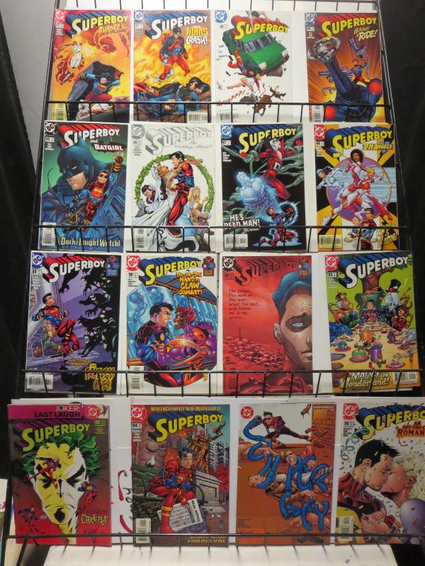 Superboy #1-98 Lot of 85diff (DC 1994-2002) Knockout Supergirl II Teen ...
