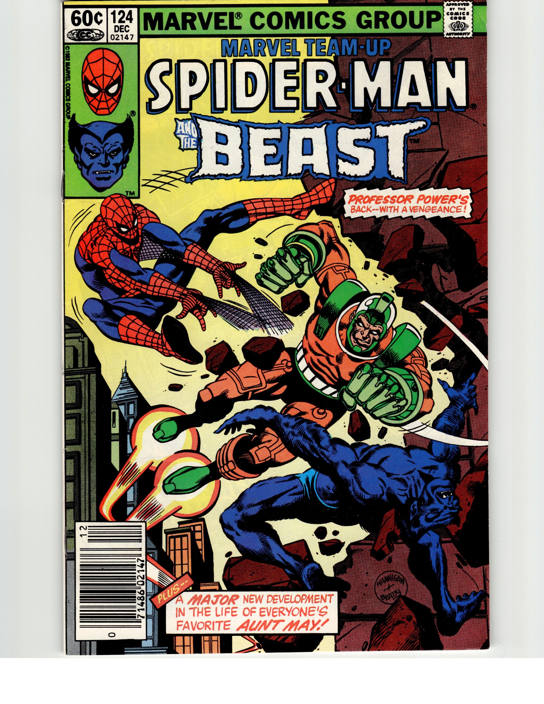 Marvel Team-Up #124 (1982) Beast | Comic Books - Bronze Age, Marvel ...