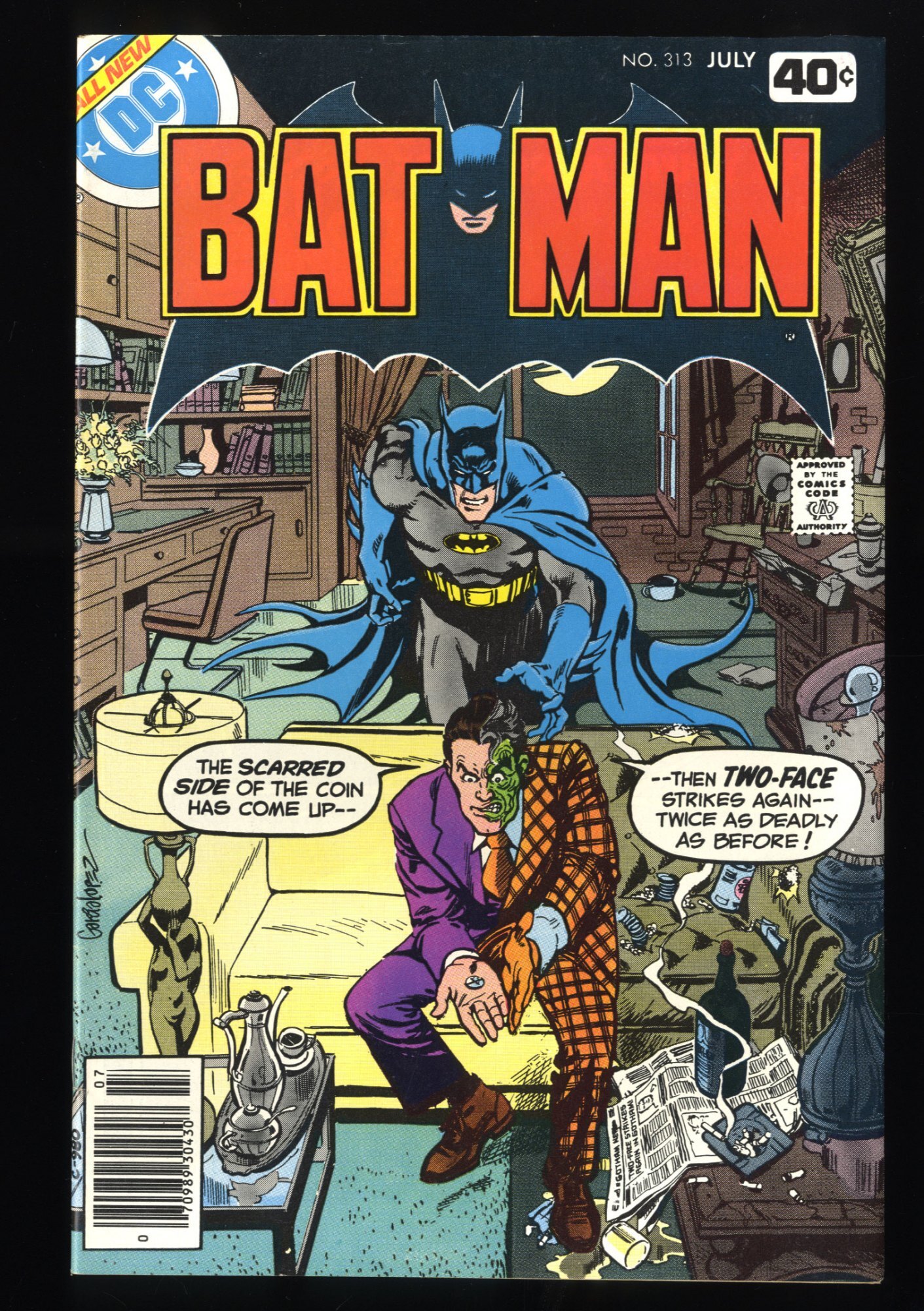 Batman #313 NM 9.4 1st Appearance Tim Fox Two-Face! | Comic Books ...