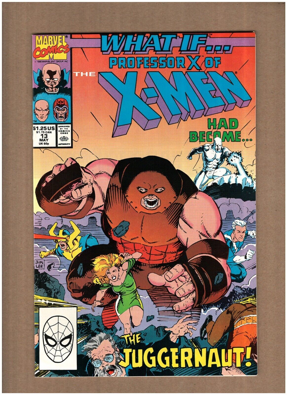 What If? #13 Marvel 1990 Prof X Had Become Juggernaut X-Men Jim Lee NM ...