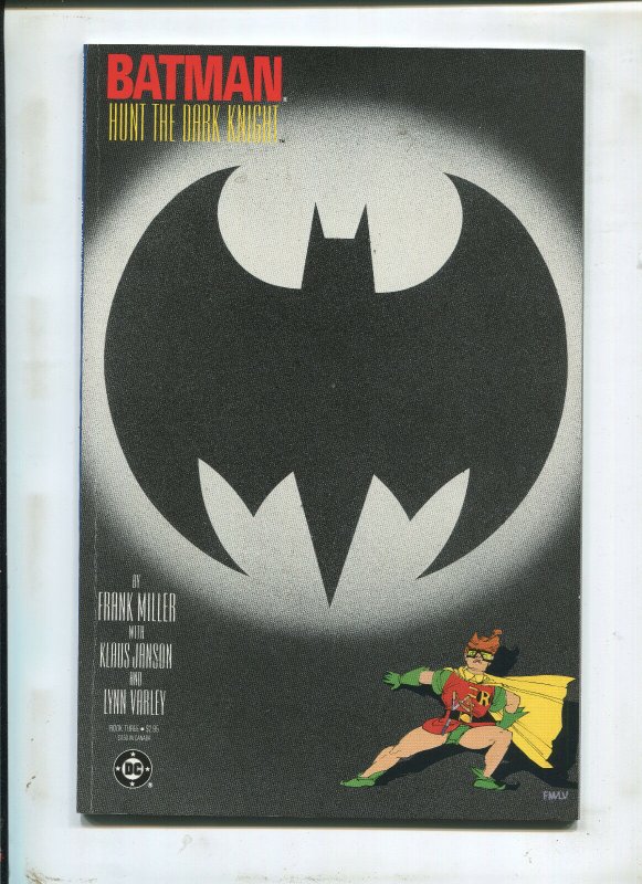 Batman: Hunt the Dark Knight #3 (7.5) BAT Signal and Robin! 1986 ...