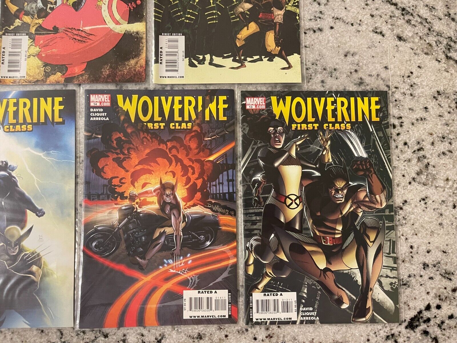9 Wolverine First Class Marvel Comic Books 13 14 15 16 17 18 19 20 21 X ...