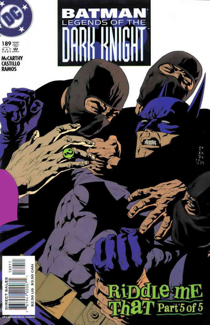 Batman: Legends of the Dark Knight #189 FN ; DC | Riddler | Comic Books ...