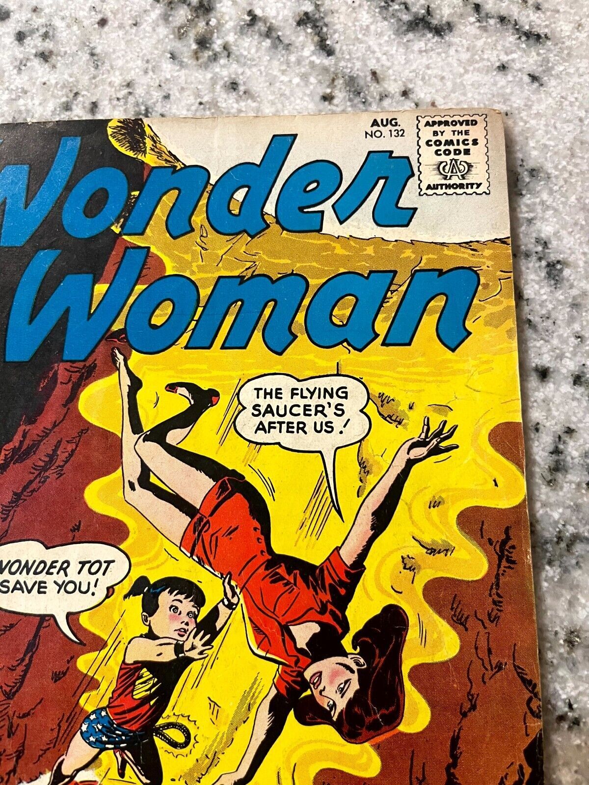 Wonder Woman # 132 FN- DC Comic Book Batman Superman Justice League ...