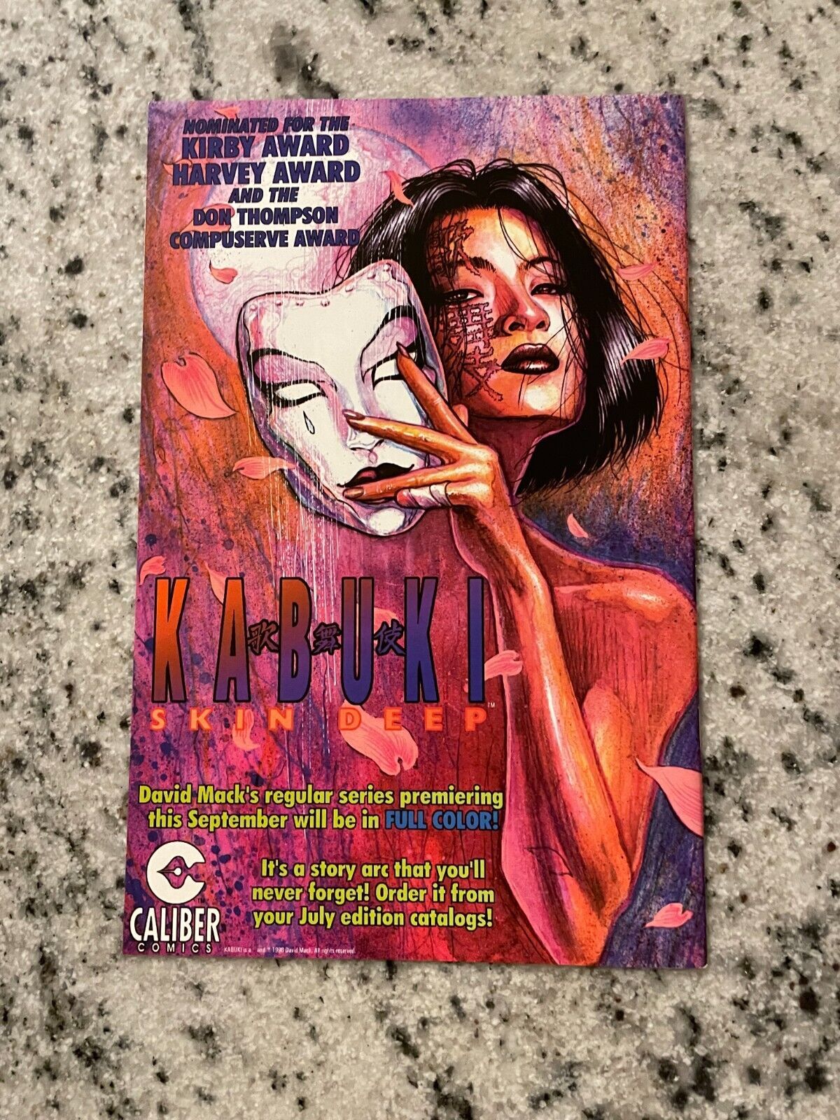 Kabuki Dreams Of The Dead # 1 NM Caliber Comics Comic Book David Mack ...