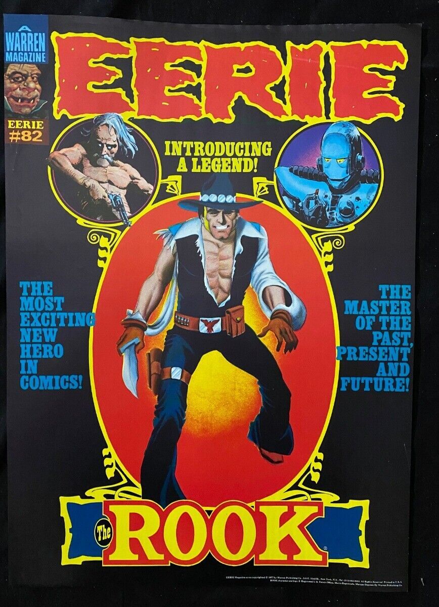 Eerie Magazine #82 20x28 Poster Warren THE ROOK | Comic Books - Bronze ...